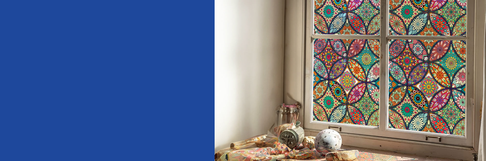 Stained Tint Film - Elegant Window Decoration – Apply To Glass